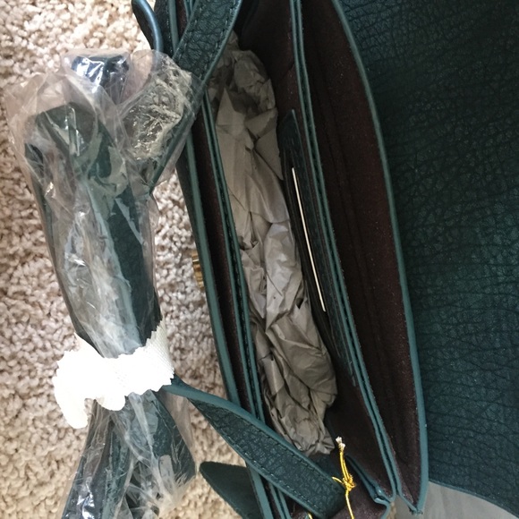 Francesca's Collections | Bags | Francesca Green Suede Purse | Poshmark